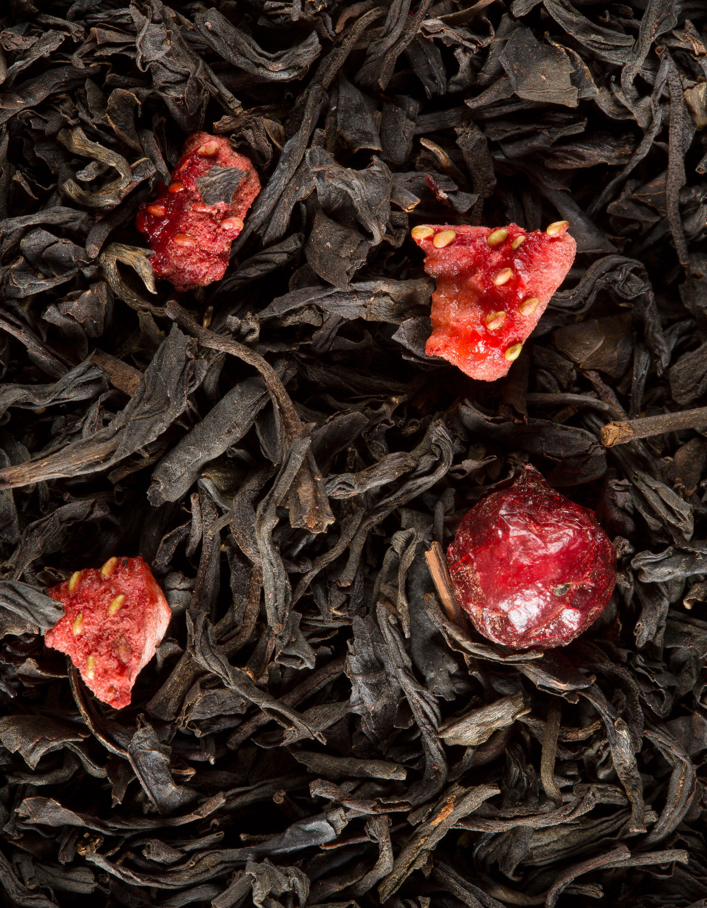 Flavored black tea - N°4 - Quatre fruits rouges