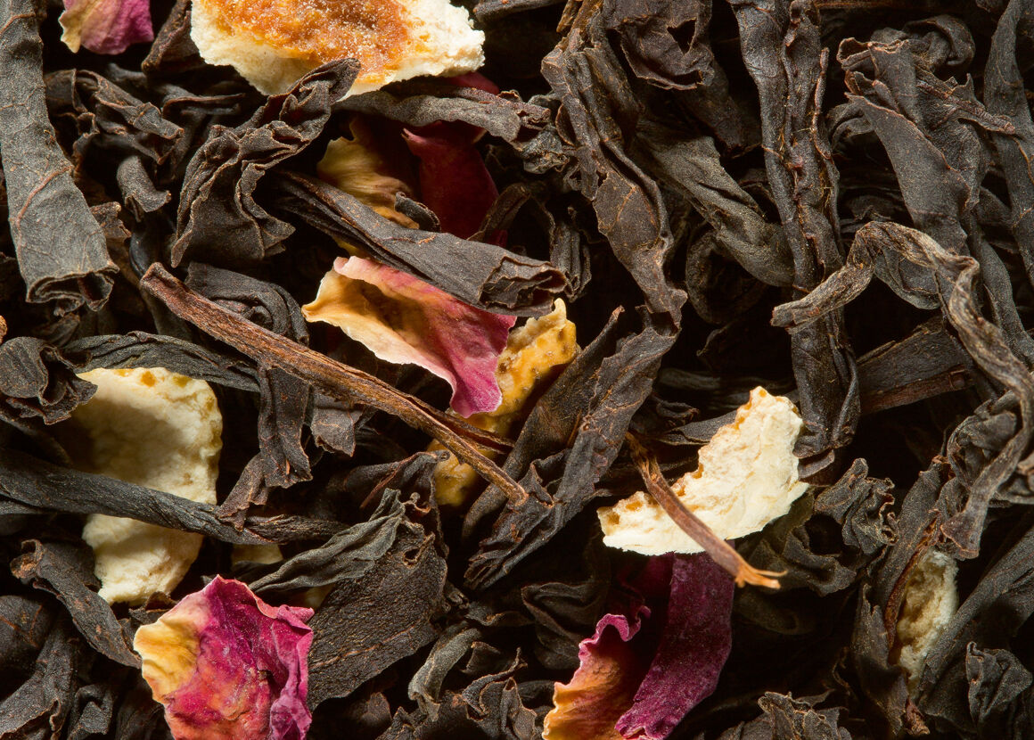 Té negro aromatizado - N°517 - citron caviar rose