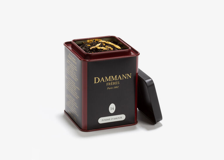 Tè nero aromatizzato - N°14 - Pomme d'Amour - scatola da 100g