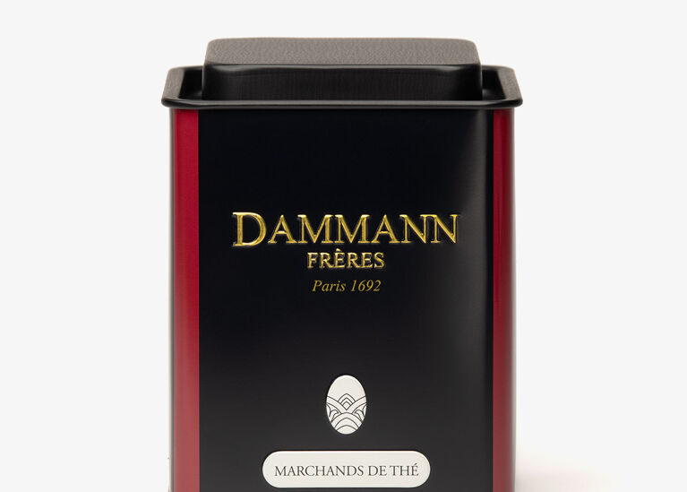 Boîte vide Dammann "Marchands de thé" - 100g