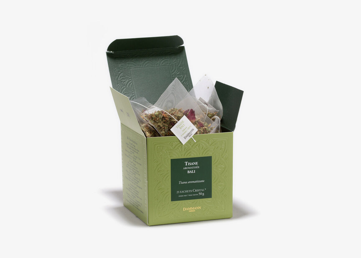 Flavoured Herbal tea blend - n°426 -Tisane Bali - sachets