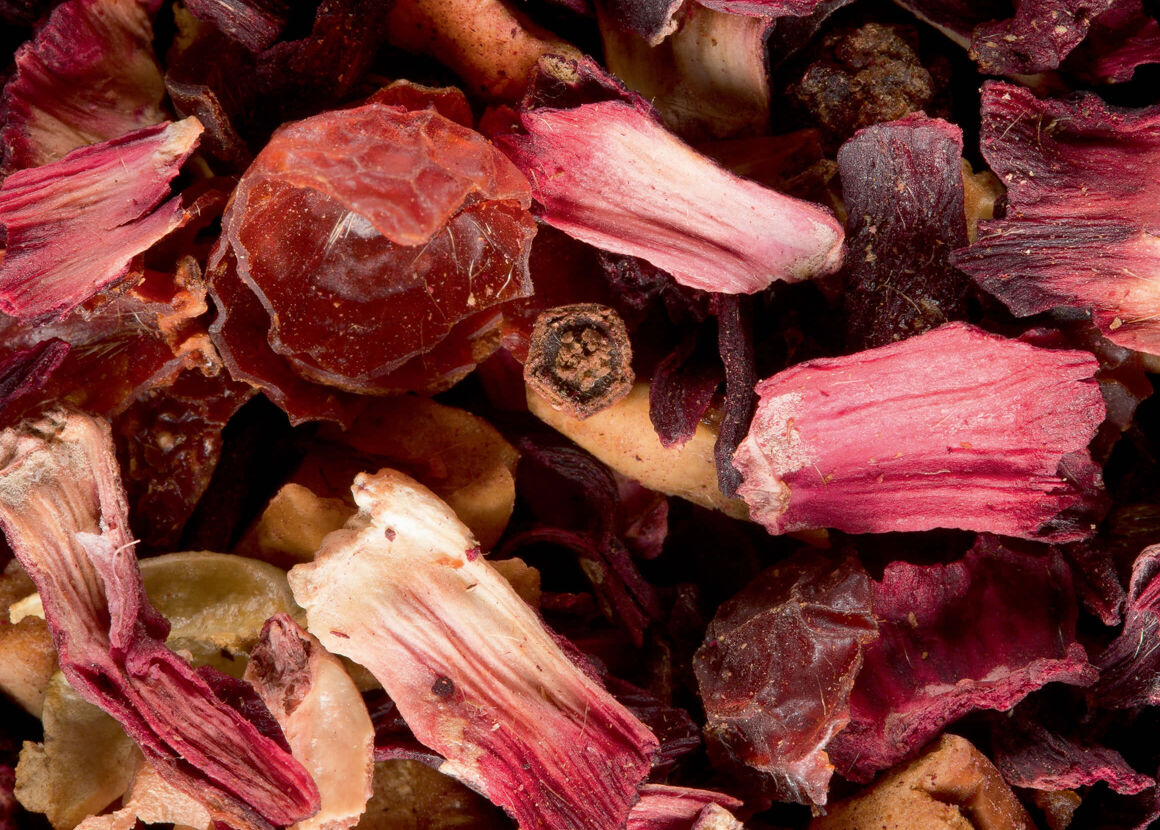 Carcadè - preparato per infuso aromatizzato - N°399 - Feu de cheminée