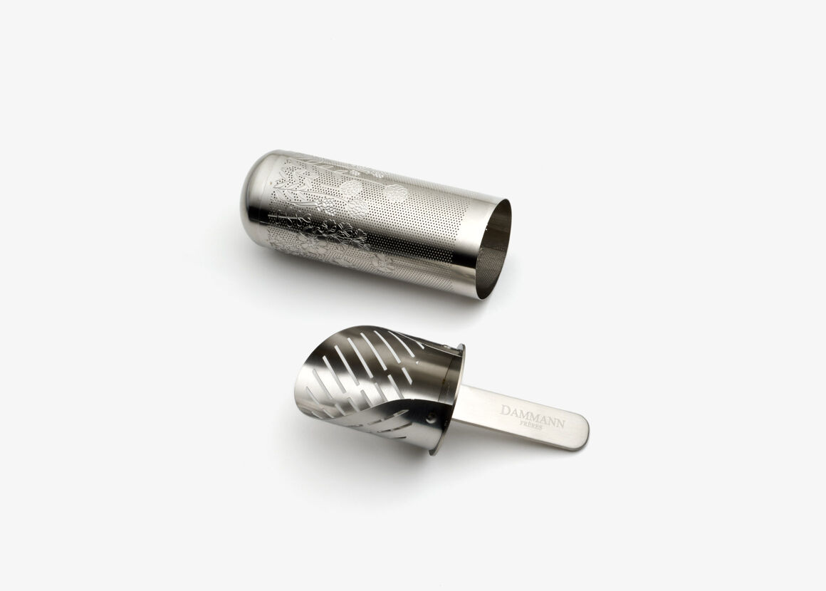 Poppy - Stainless steel infuser with handle